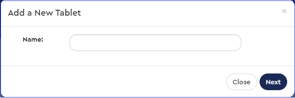 Patient Forms - Register a Tablet