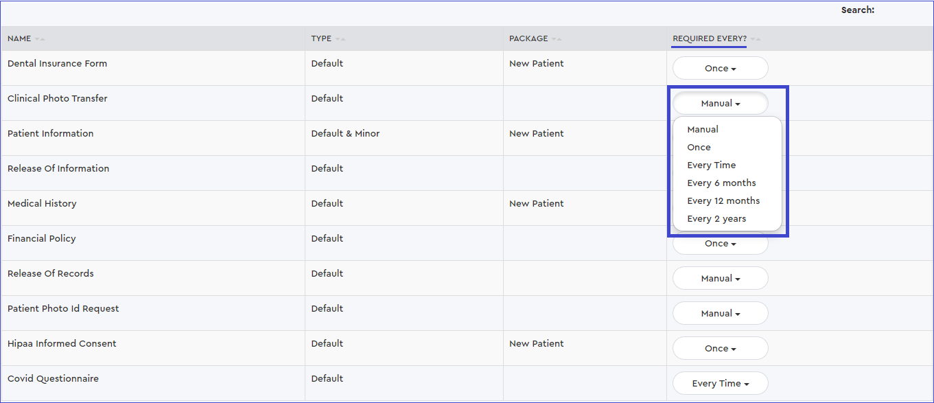 Online Forms Messaging