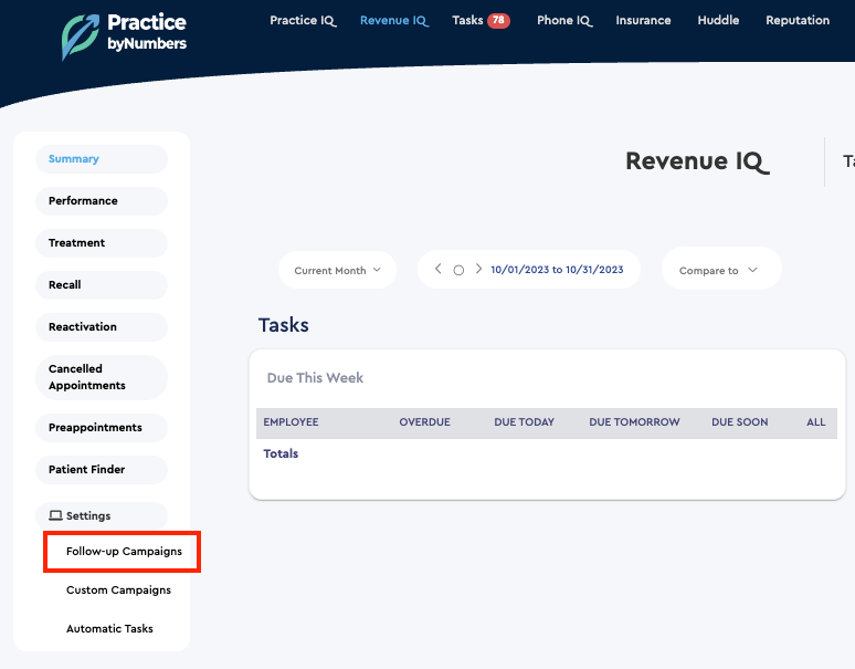 Appointment Reminders Campaign Setup