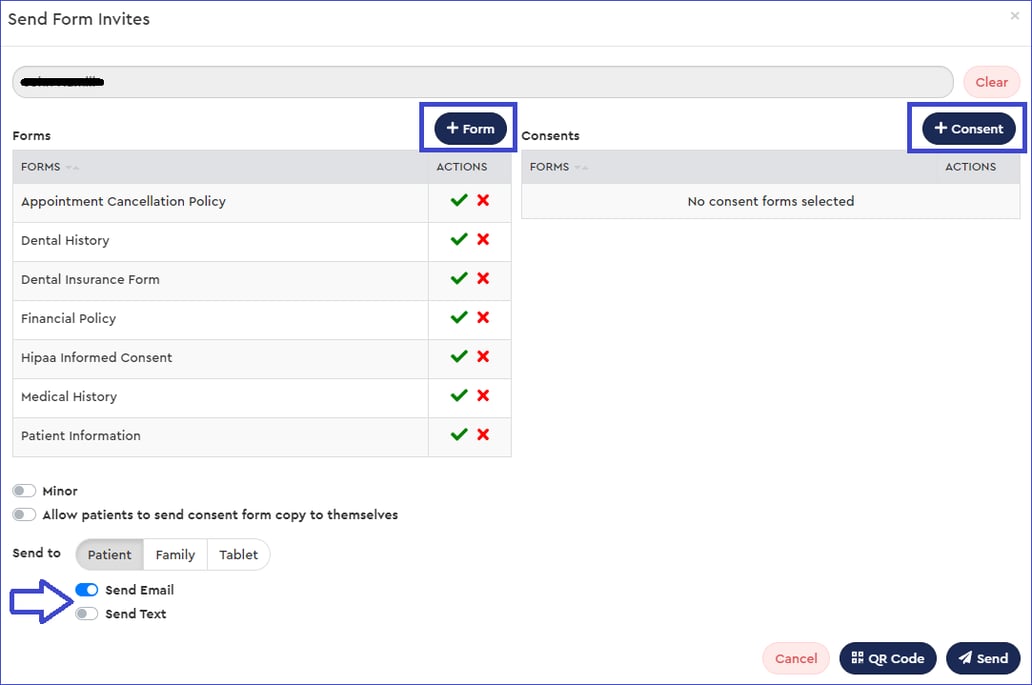 How to Send Online Forms
